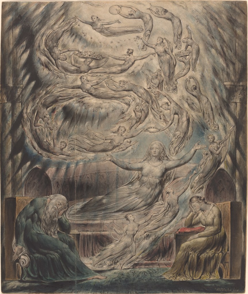 Queen Katherine’s Dream by William Blake, c. 1825. NGA 11638, National ...